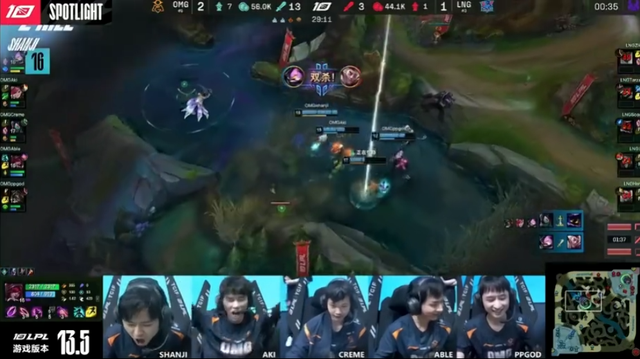 OMG淘汰LNG晋级Shanji激动怒吼，四大国产上单齐聚四强！