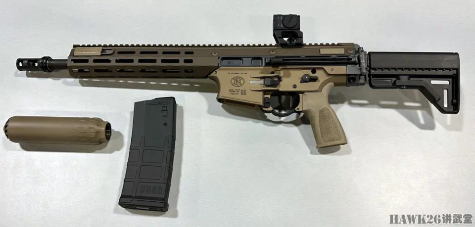 FN美国公司展出单兵武器系统2.2版 .264口径 将交付特种部队测试_腾讯新闻