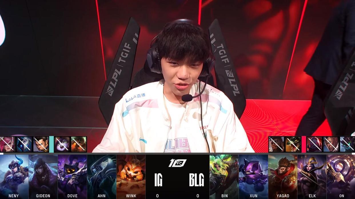 LPL春季赛：62人头大乱斗Yagao妖姬无限超神兜底！BLG横扫IG