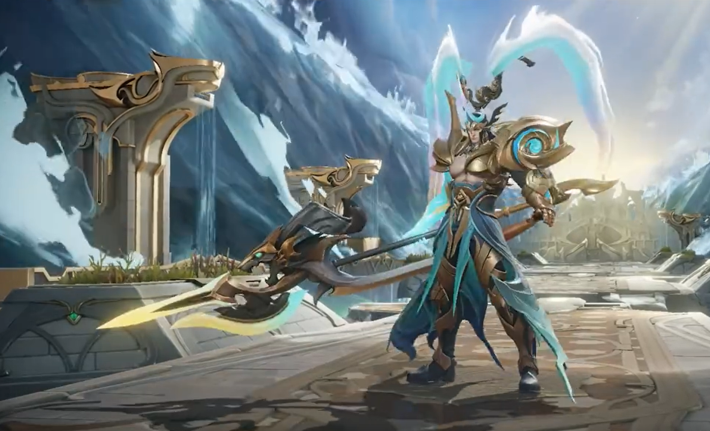 estar坦然FMVP皮肤特效曝光，吕布怒海麟威太霸气，大招很有细节