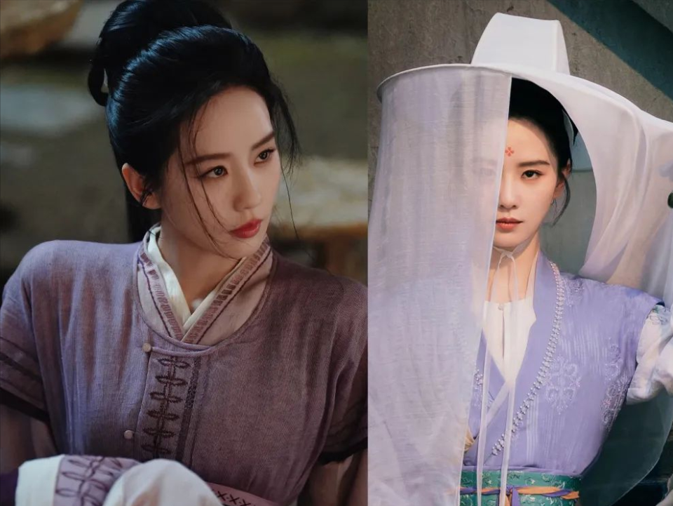 《掌心》首发剧照，刘诗诗再现绝美飒爽古装，4位高颜值女配也吸睛_腾讯新闻