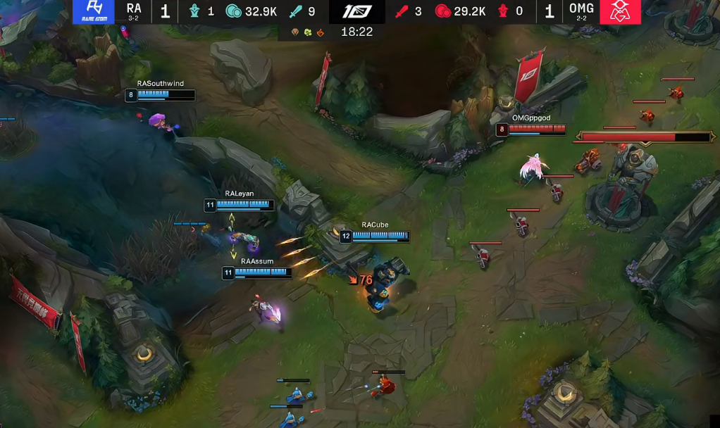 Leyan精准控龙，RA轻取OMG，Cryin呼声高涨