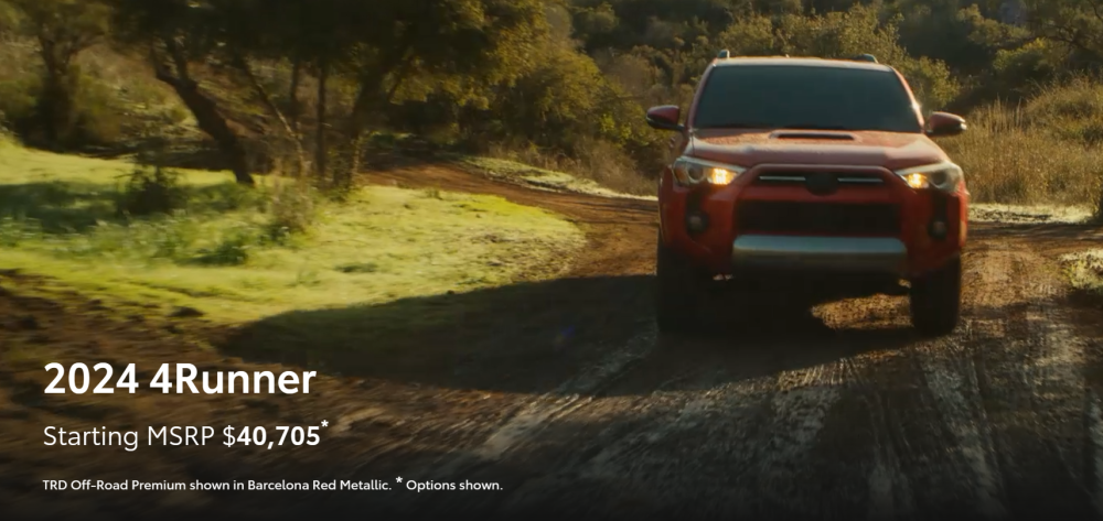 丰田王牌越野上市！高大威猛，男人的最爱，2.4T+8AT，仅29.5万_腾讯新闻