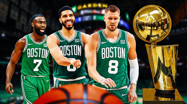 改写历史！凯尔特人4-1夺冠连刷纪录：18冠再超湖人独享历史第一_腾讯新闻