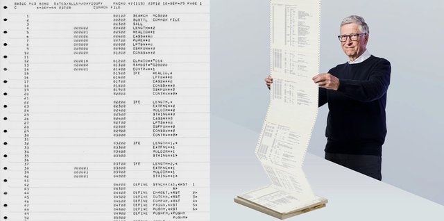 整整157页，比尔盖茨亲自公开微软起家的源代码：Altair Basic_腾讯新闻