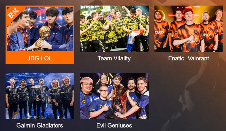 拳头成为TGA电竞奖项最大赢家，JDG斩获年度最佳电竞战队_腾讯新闻