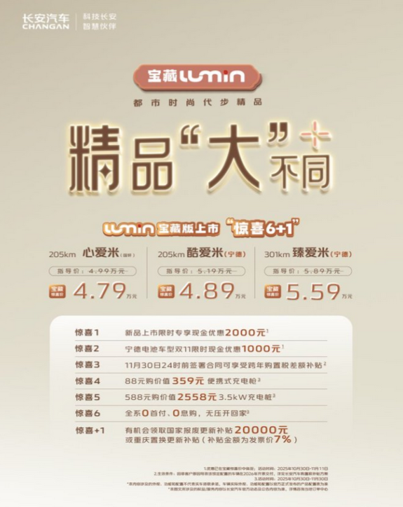 Lumin宝藏版上市，4.79万起的良心价背后，是央企的产品主义_腾讯新闻