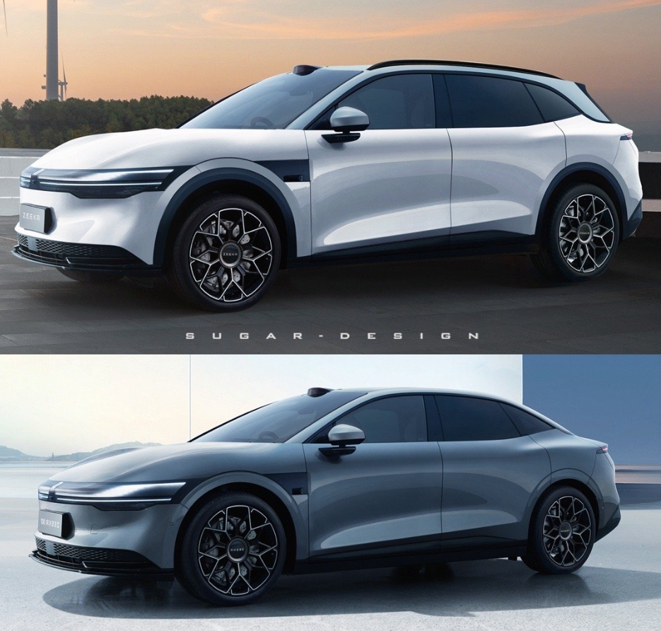 浩瀚架构打造 中型纯电SUV 极氪CX1E谍照曝光 _腾讯新闻