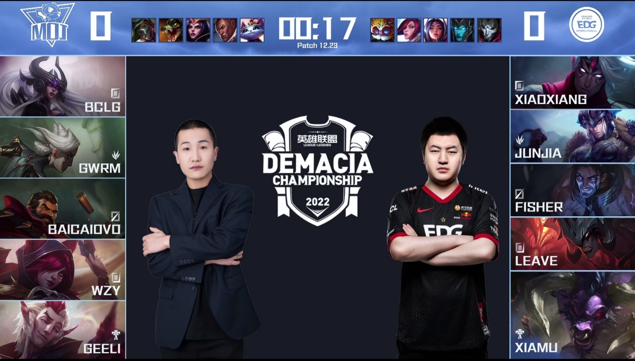 EDG发挥失常，首战爆冷不敌主播队，MOJ灵性偷大龙，一波完成逆转