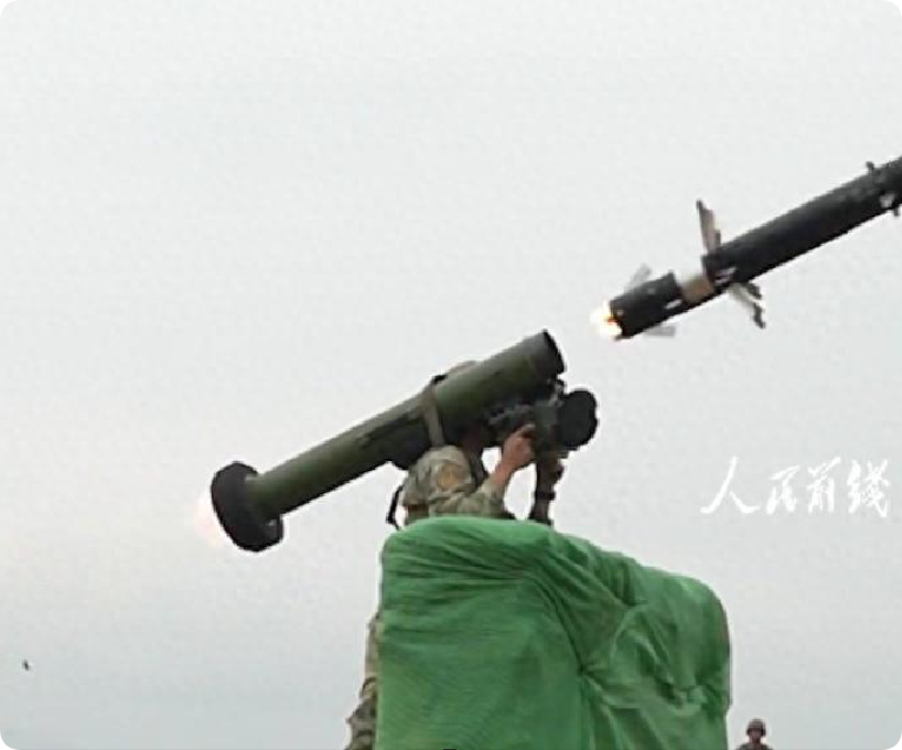 GAM-100装备解放军，与HJ-12形成高低组合，成为反坦克的“利刃”_腾讯新闻