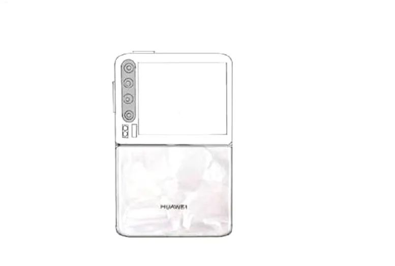 华为Pocket 3再曝光！按键布局大改，这颜值绝了！_腾讯新闻