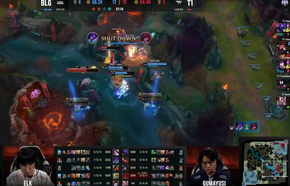 BLG进决赛创历史！牙膏请神成功阿宾喊话JDG，Tabe却被裁判单防_腾讯新闻