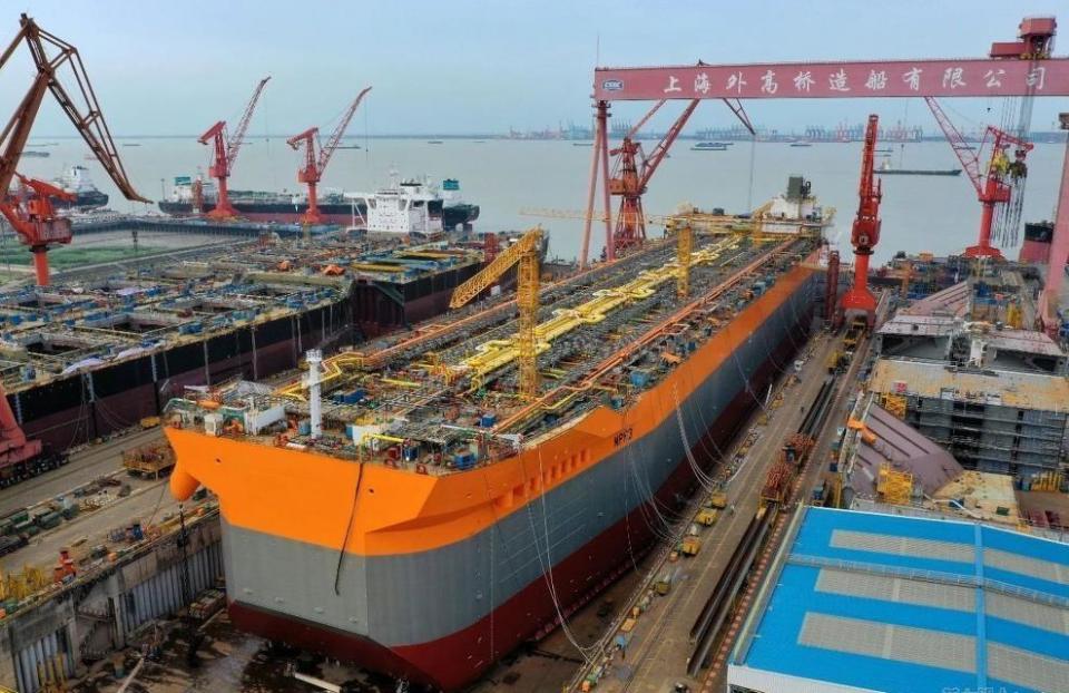 93000立方米！全球最大LNG船交付，造船业最后的明珠已被我国征服_腾讯新闻