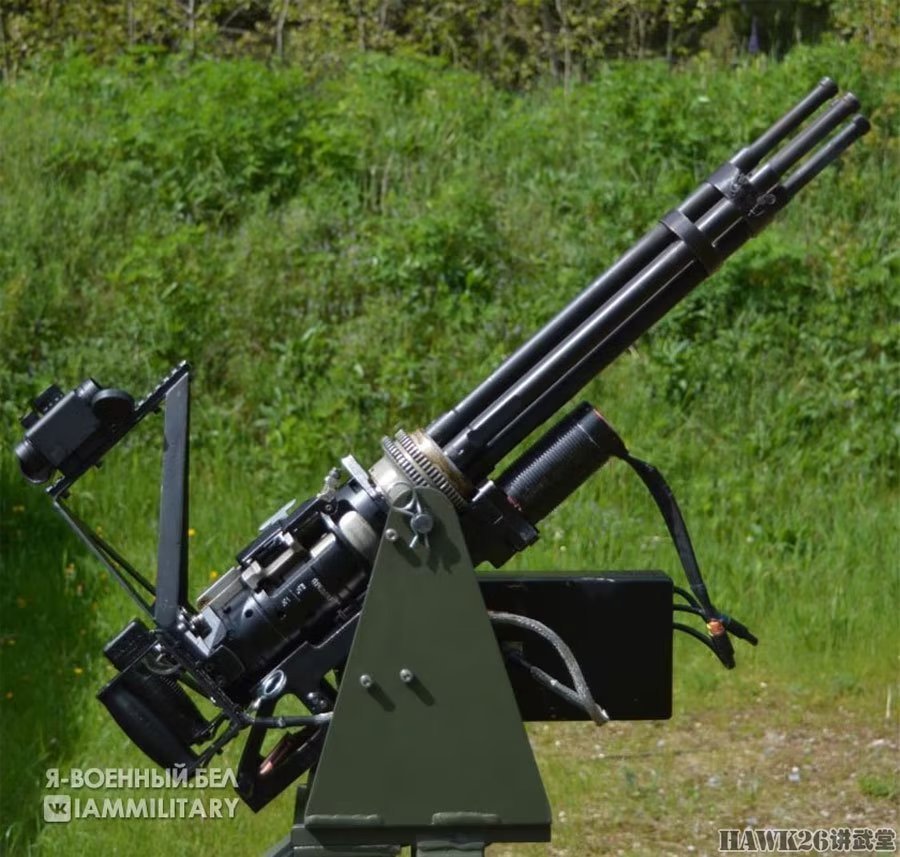 鲜为人知的苏联加特林 GShG-7.62航空机枪 特种部队装备其改进型_腾讯新闻