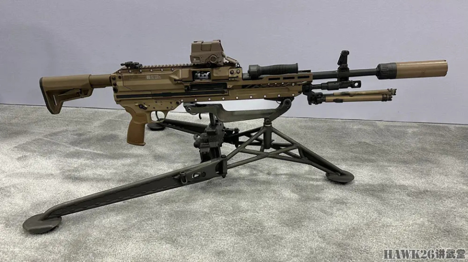 美军XM250班用机枪最新版本曝光 采用速换枪管 推测未来发展路线_腾讯新闻