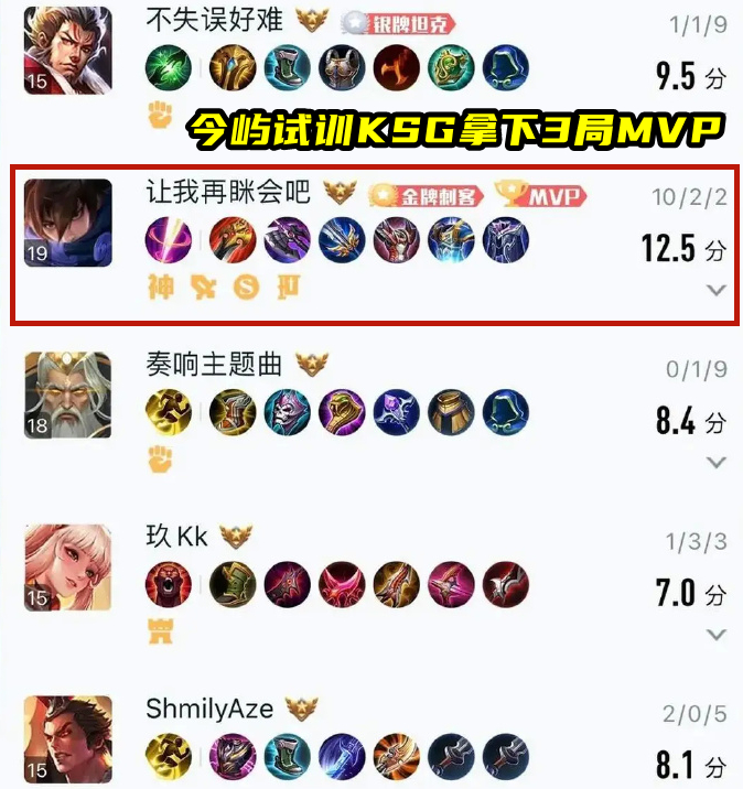 今屿试训KSG拿下3局MVP，有望投奔老队友，狼队可以用他顶替小胖