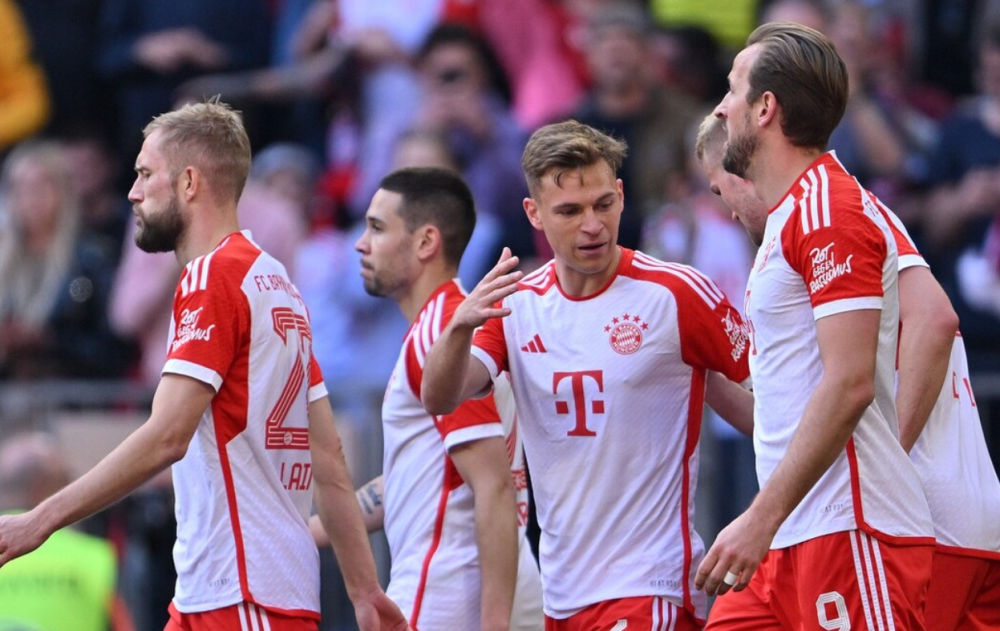 2-1！30岁凯恩踢疯了：创造新纪录，拜仁4连胜，将决战皇马_腾讯新闻