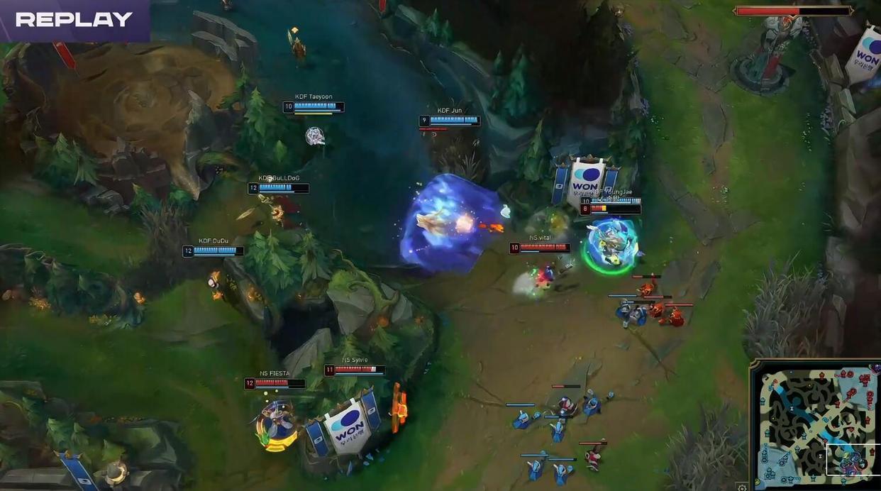 LCK春季赛：DuDu二连POG主宰天王山脚之战！KDF碾压横扫NS