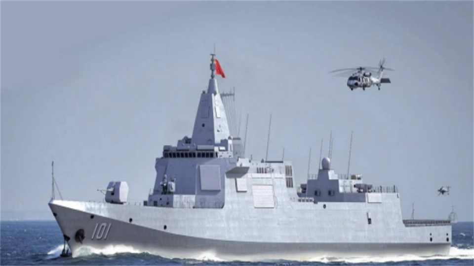 055最强“搭配”：中国超级舰载雷达，可探4500公里外导弹_腾讯新闻