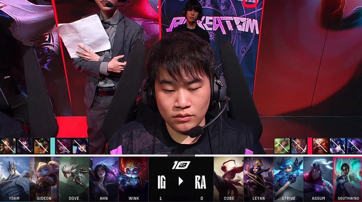 LPL春季赛：YSKM格温四杀轻取MVP！IG横扫RA结束四连败