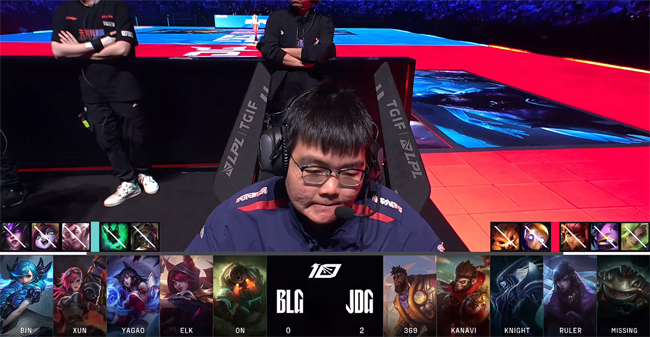 Kanavi节奏打穿中野，JDG 3-1击败BLG问鼎LPL新十年首冠