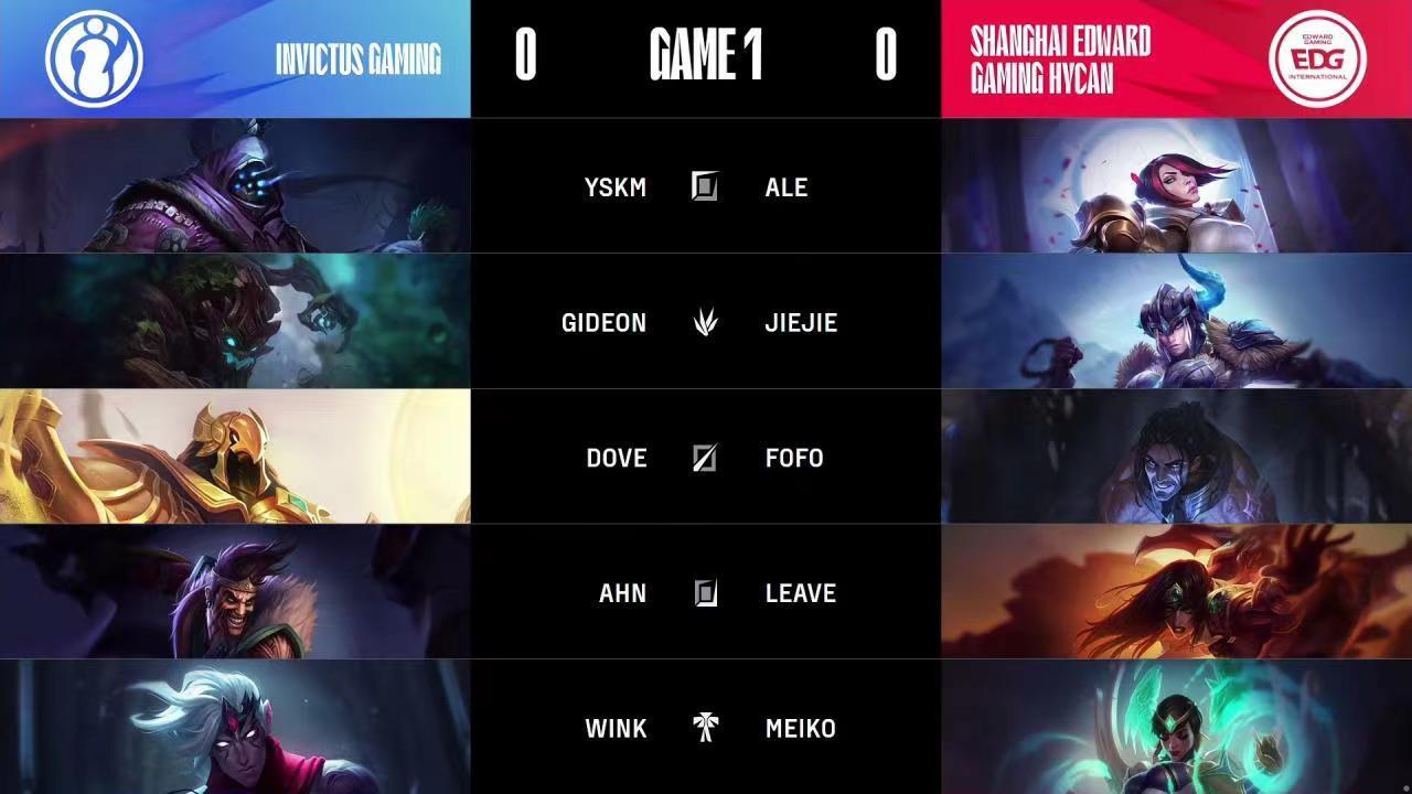 Wink的状态？射手打辅助，iG零封EDG！调侃：iG又抽到SSR了？