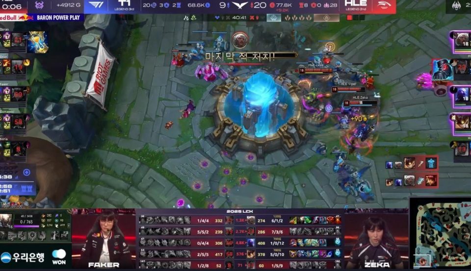 HLE3-0横扫T1，晋级S赛和胜决！Viper斯莫德杀疯了，T1团战溃败_腾讯新闻