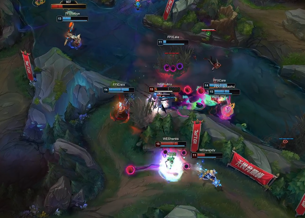 恭喜WE！2-1翻盘击败FPX，拿下春季赛开门红！FPX打野致命失误