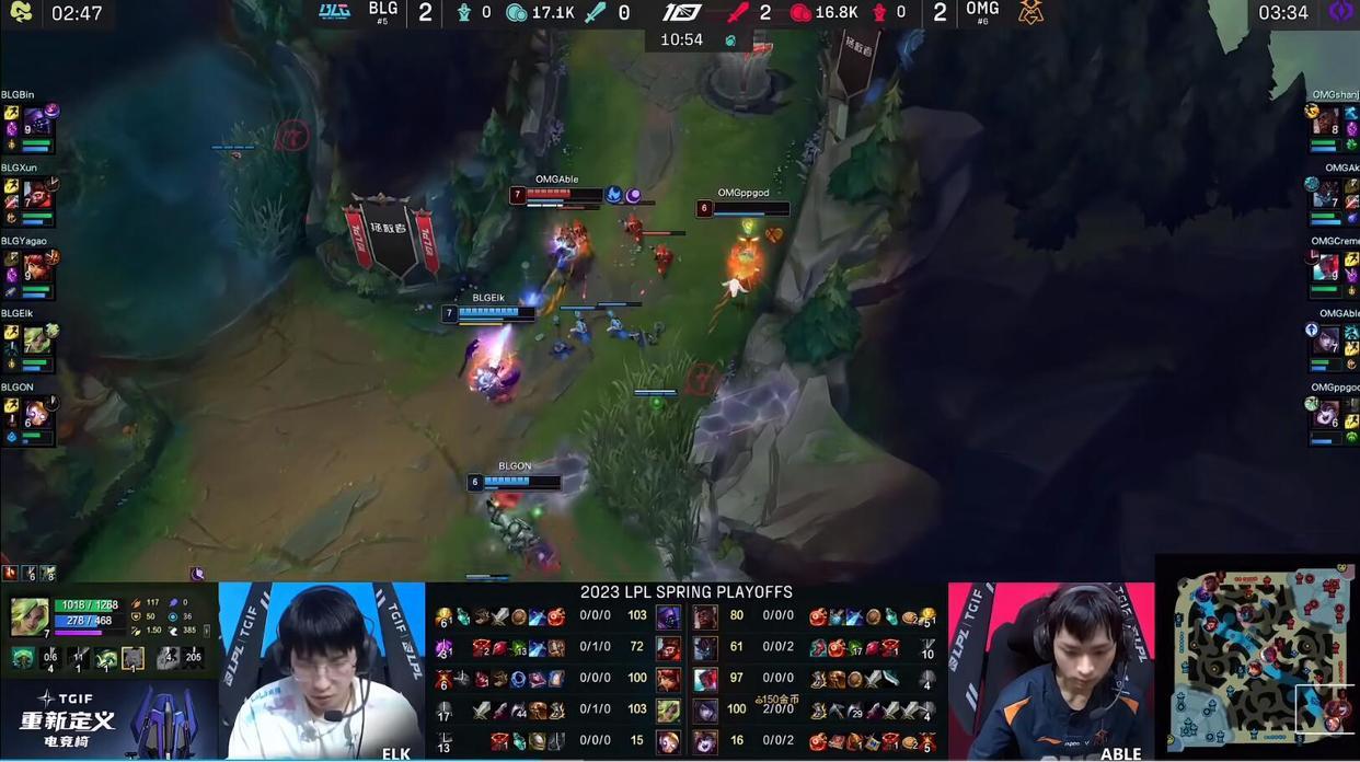 LPL春季赛：OMG造1W经济大翻盘！仍难逆天改命鏖战五局不敌BLG