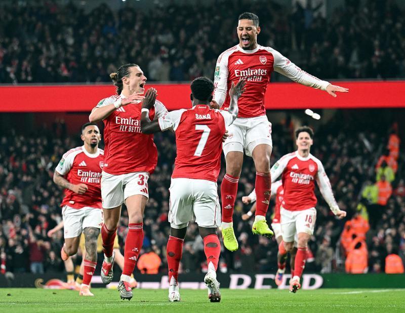 早知道｜阿森纳晋级联赛杯4强_腾讯新闻