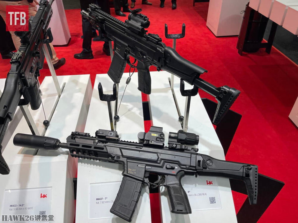 德军特种部队采购HK437步枪 .300 BLK 取代MP5SD冲锋枪_腾讯新闻