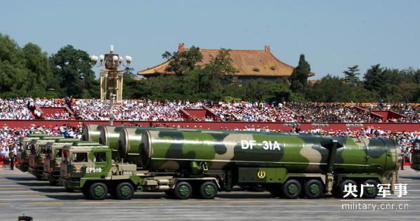 火箭军高清照片曝光：果然是东风31-AG_腾讯新闻