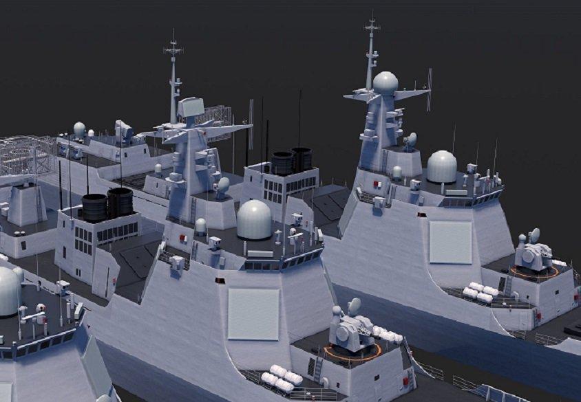 最新版052D驱逐舰曝光！配备有反隐身雷达和鹰击-21，战力值爆表_腾讯新闻