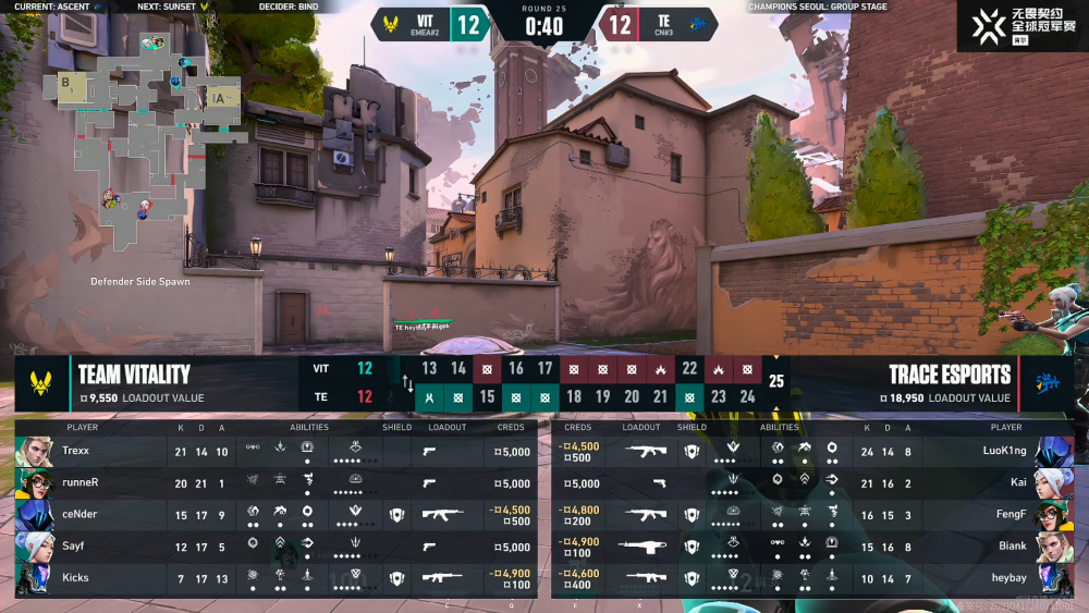 反攻开始！FengF标配三杀完成翻盘，TE 2-1力克VIT_腾讯新闻