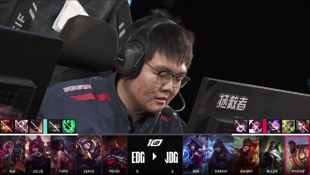 EDG第一惨案诞生，369一局三次单杀，JDG血腥横扫，率先晋级MSI