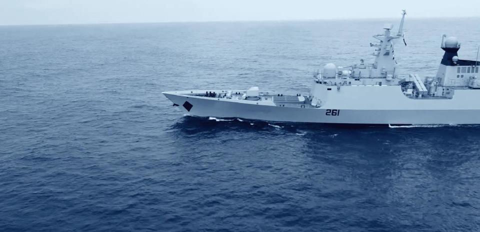 我国出口的最强护卫舰！巴基斯坦海军054AP型护卫舰！_腾讯新闻