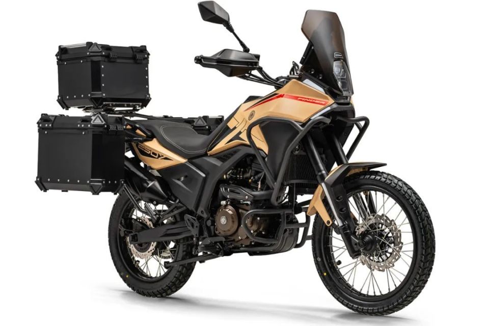 硬核对味 轻量级ADV新贵登场：凯威MBP寻迹者Finder T250X_腾讯新闻