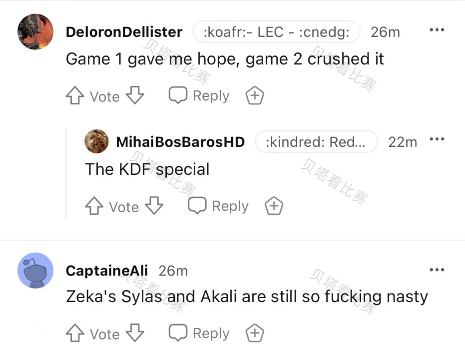 海外网友热议HLE击败KDF：除了zeka，HLE其他4人都打得很糟糕