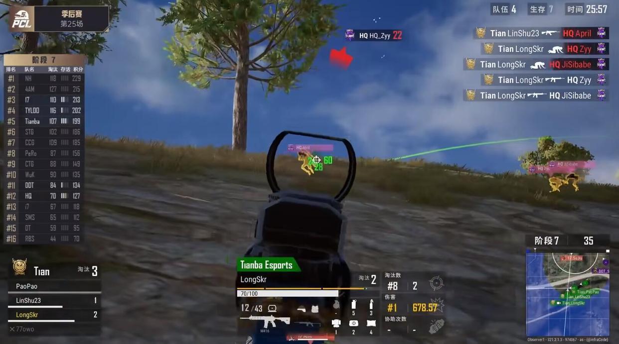 PCL春季后赛：4AM力压NH17夺冠！112狂揽55杀加冕季后赛战神