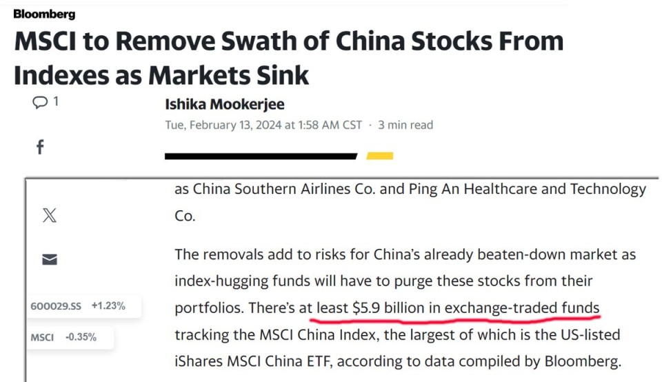 大摩在MSCI全球基准指数中剔除66只中国股票，意味着什么？_腾讯新闻