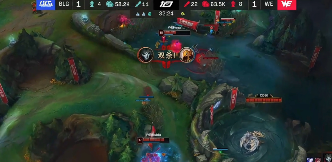 BIN疯狂送头葬送比赛，WE 2-1拿下BLG，塞恩太肉了！