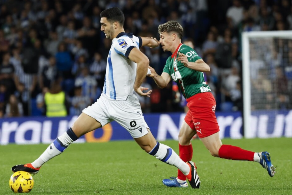 第96分钟绝平！1-1！苏比门迪救主，皇家社会翻车，久保健英哑火_腾讯新闻