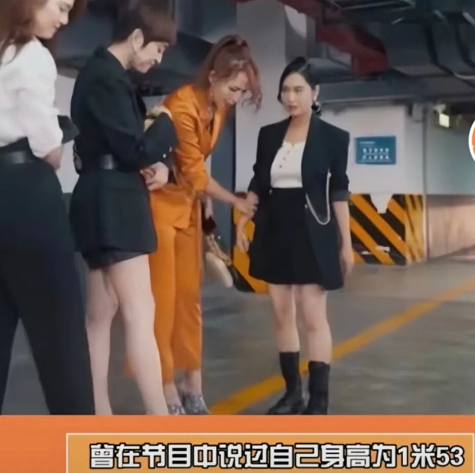 以为很高，实际很矮的明星：贾静雯不到1米6，朱茵只有1米53_腾讯新闻
