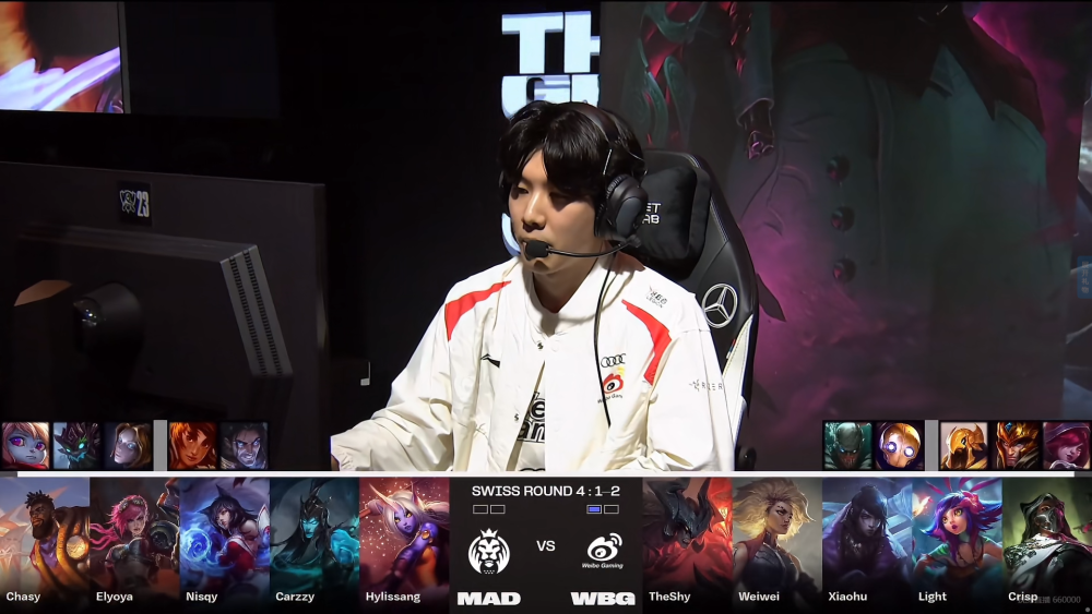 Theshy河道剑魔再度“天神下凡”，WBG 2-0淘汰MAD_腾讯新闻