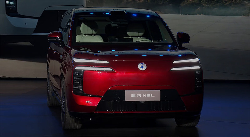 售29.98万起 腾势N8L大六座SUV上市 国产“8字辈”最能打的旗舰SUV_腾讯新闻