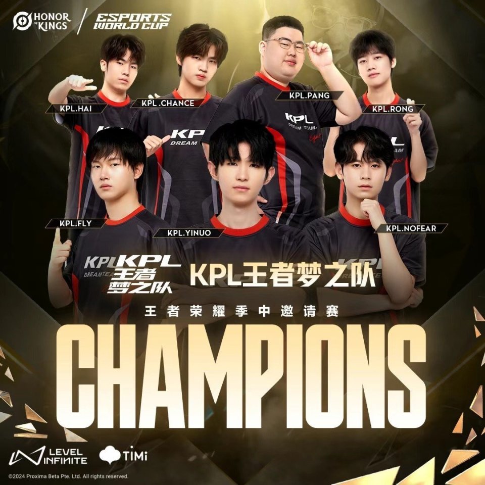 KPL梦之队夺得世界杯冠军，一诺成为KPL首个FMVP选手，花海大满贯_腾讯新闻