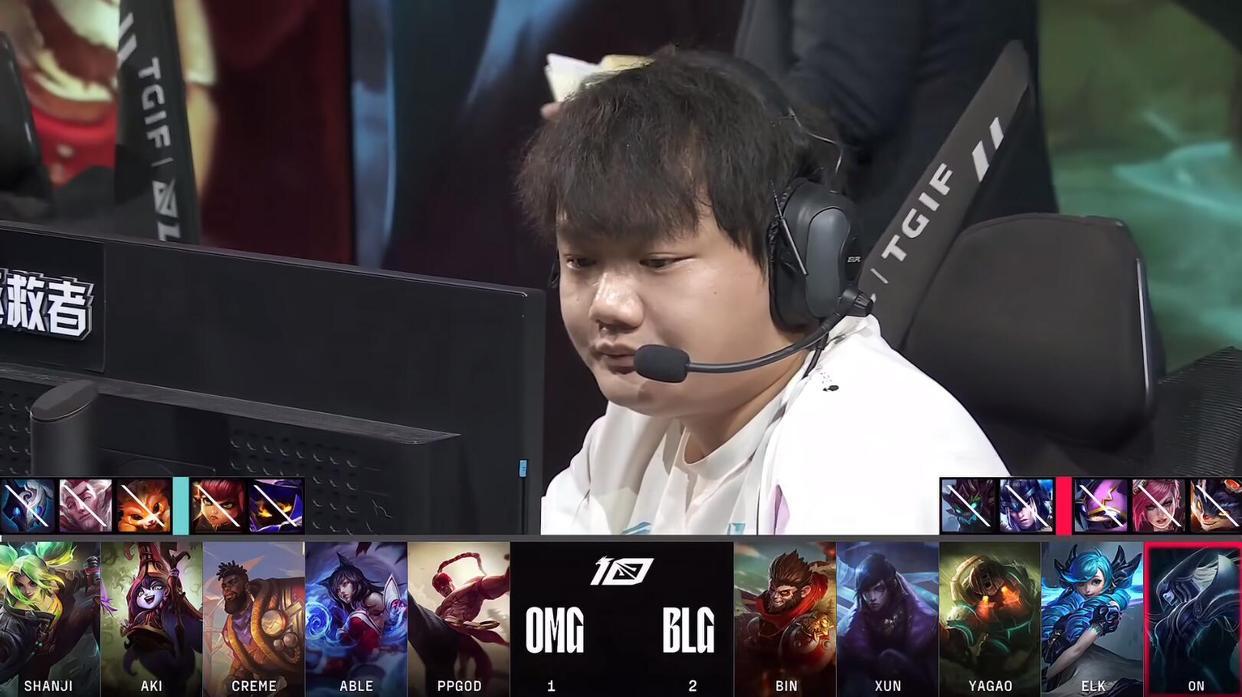 LPL春季赛：OMG造1W经济大翻盘！仍难逆天改命鏖战五局不敌BLG