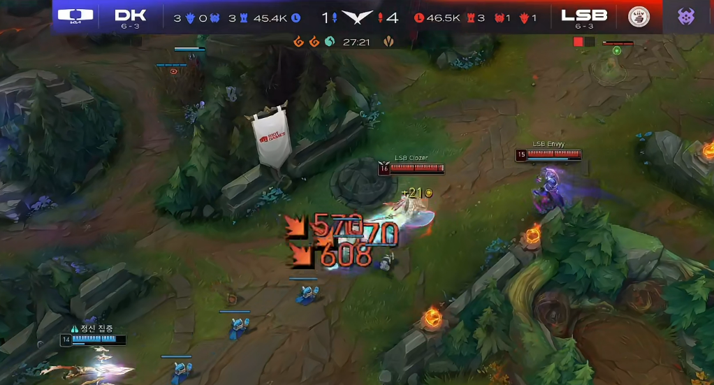 Canyon失误频频，LSB双杀DK，Deft赢得观众认可