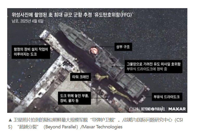 “手搓版055大驱”朝鲜最大舰艇：48单元垂发，排水量比054A还大？_腾讯新闻