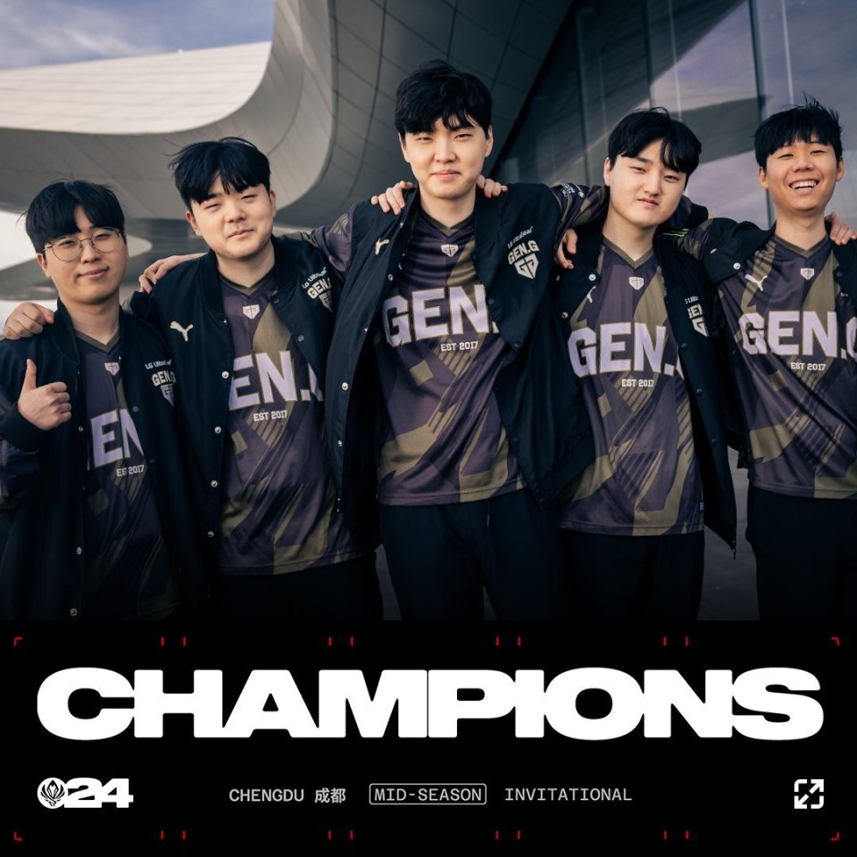 稳扎稳打走向胜利，GEN 3-1战胜BLG拿下MSI冠军！_腾讯新闻